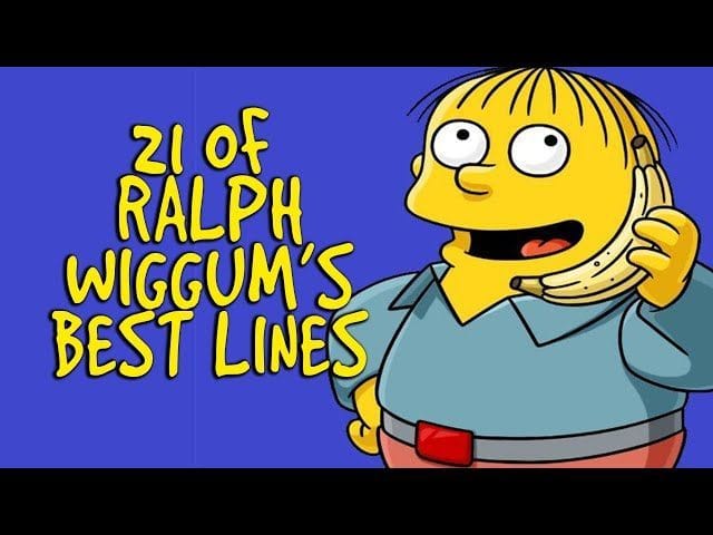 Who is Ralphie from the Simpsons?