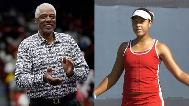 Julius Erving once claimed his daughter Alexandra Stevenson was born because her mother wore braces