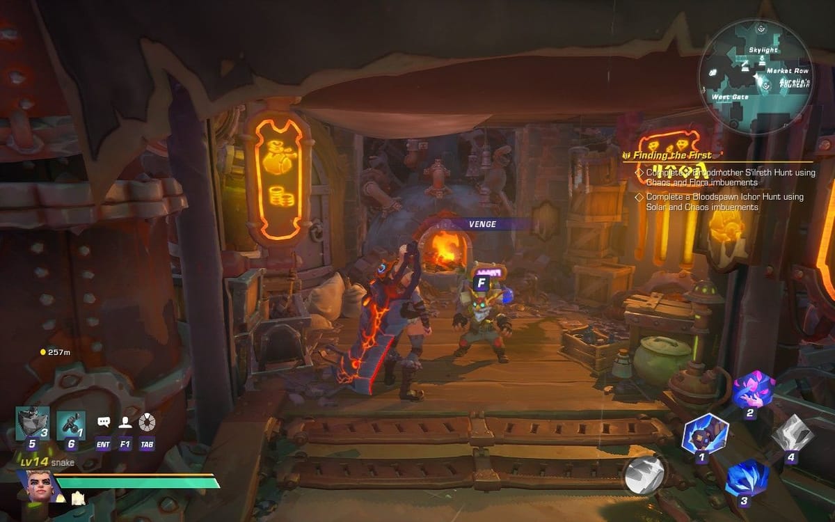 All Wayfinder Skylight NPC locations, functions, and crafting guide