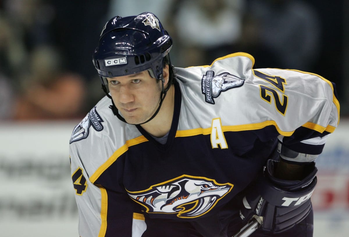 Which players have played for the Nashville Predators and Carolina ...