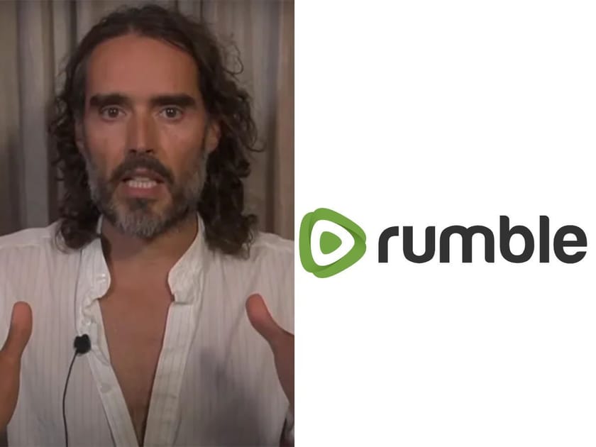 Rumble rejects appeal to demonetize comedian and streamer Russell Brand ...