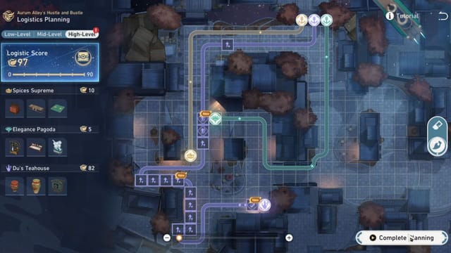 Honkai Star Rail Logistics Planning: High-level score 45, 75, 90 guide