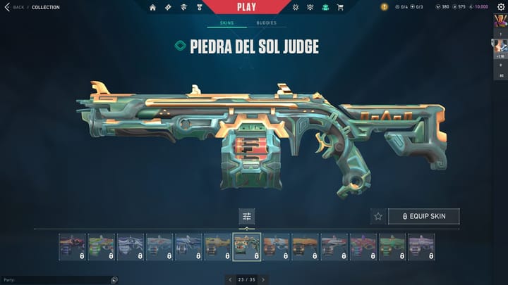 Valorant Judge tier list: All skins ranked from worst to best
