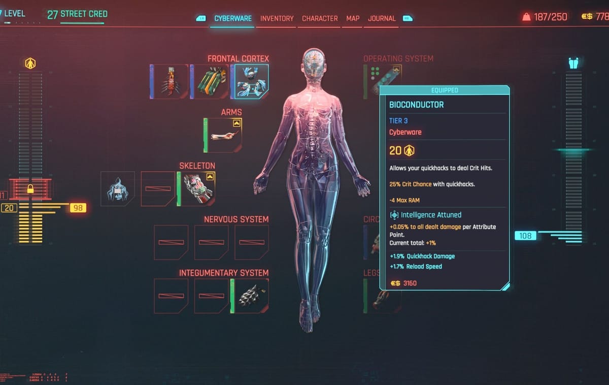 Cyberpunk 2077 Phantom Liberty 2.0: Edgerunners Lucy Netrunner build guide