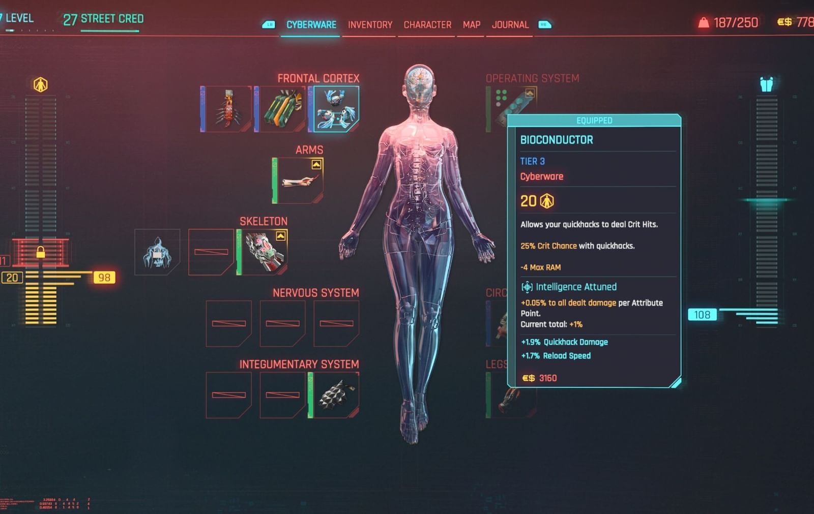 Cyberpunk 2077 Phantom Liberty 2.0: Edgerunners Lucy Netrunner build guide