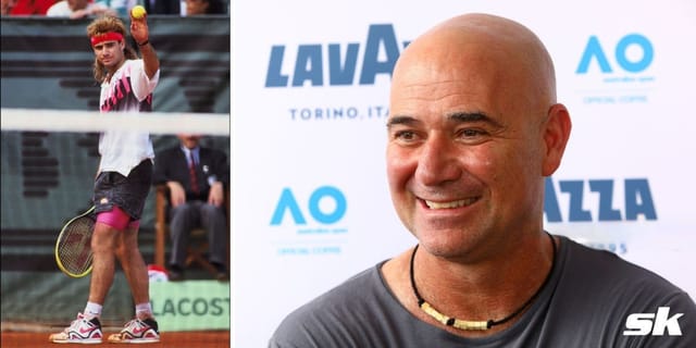 Andre Agassi’s Iconic Nike Air Tech Challenge 2 “Hot Lava” sneakers set ...