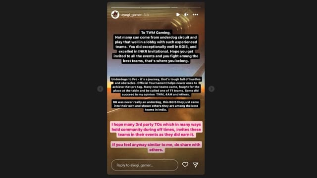 "Hope you get invited to all the events": Blind Esports' BGMI coach ...