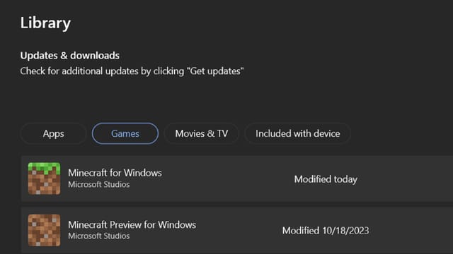 How to download Minecraft Bedrock 1.20.40 update