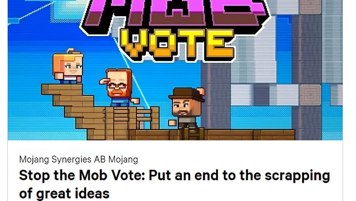 Minecraft players unite and call for a boycott of Mob Vote 2023