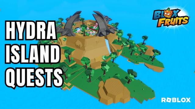 Hydra Island quests in Roblox Blox Fruits