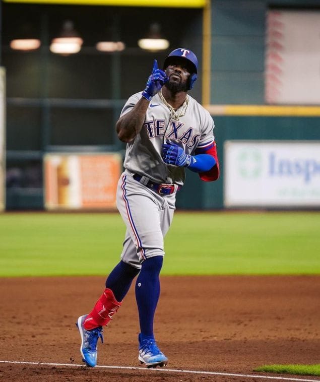 Who are Adolis Garcia's Parents?