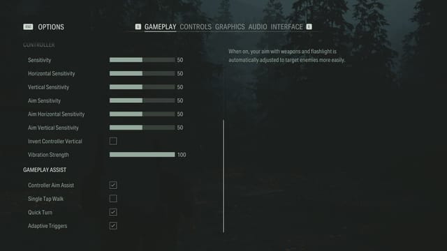 Alan Wake 2 accessibility settings explored