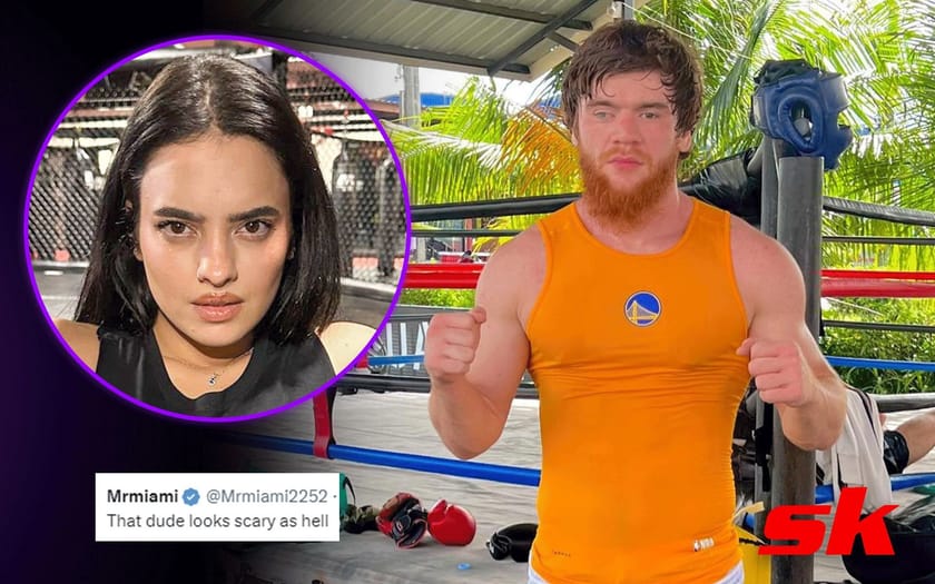 "Ask him his thoughts on women fighting in the UFC" - Fans bombard Nina ...