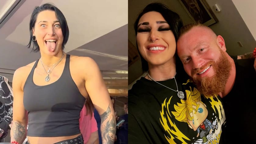 WWE's Rhea Ripley has 4-word reaction to fiancé promising her ...
