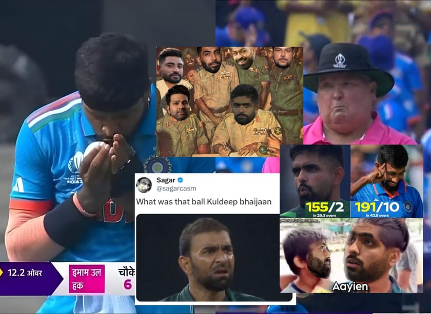 "Surrendered" - Top 10 funny memes as India skittled out Pakistan for ...