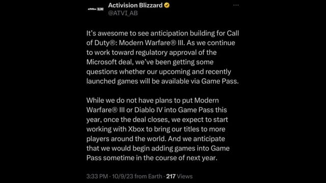 Call of Duty on Xbox Game Pass revealed: Release window, what to expect ...