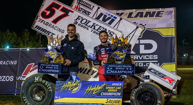 Kyle Larson wins the inaugural High Limit Sprint Car Series ...