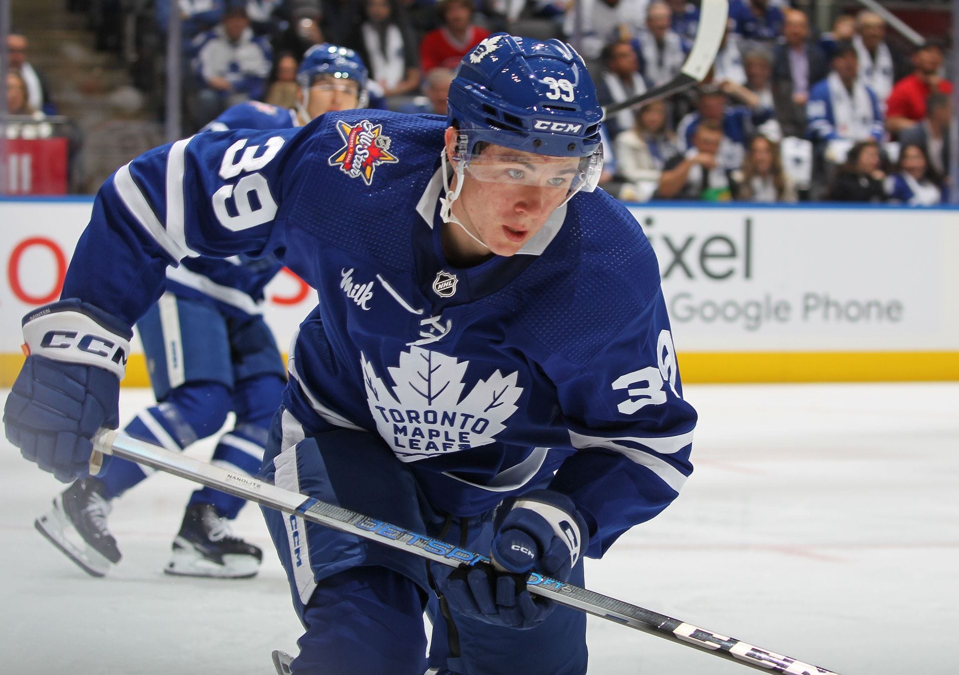 Is Fraser Minten playing tonight against Washington Capitals? | October ...