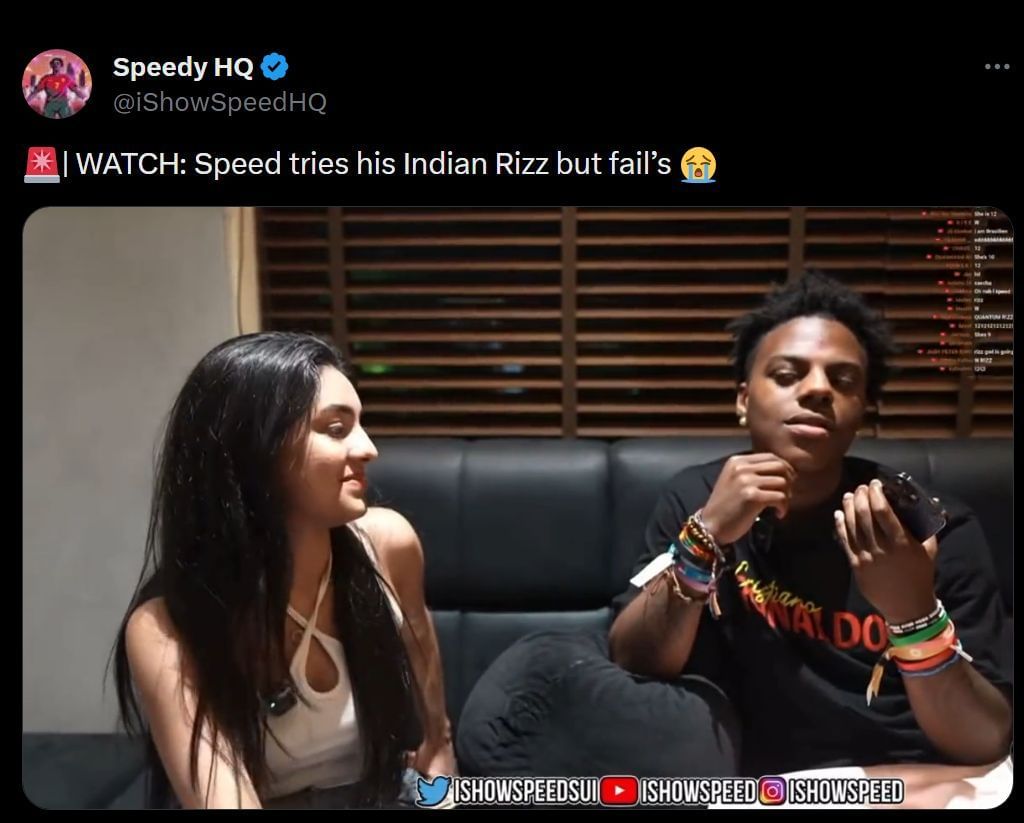 Who is Ishika Bhargava? Everything about Indian influencer IShowSpeed ...