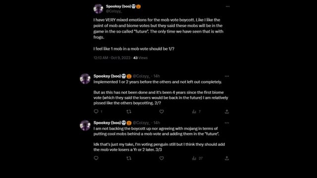 Minecraft players are signing a petition to stop Mob Votes