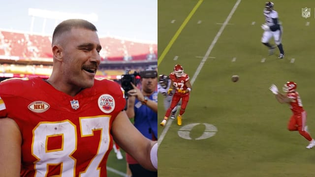 NFL fans praise Travis Kelce after Chiefs TE goes viral for stunning ...