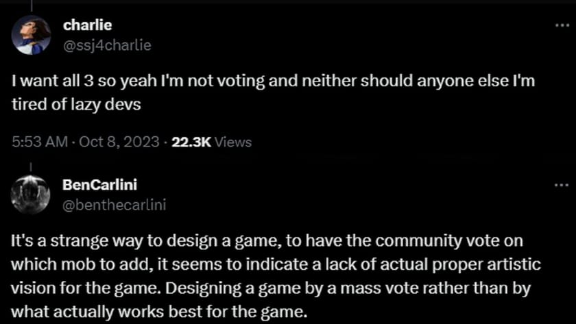 Minecraft players unite and call for a boycott of Mob Vote 2023