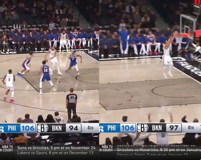 Watch: Ben Simmons throws an insane behind-the-back pass and then ...