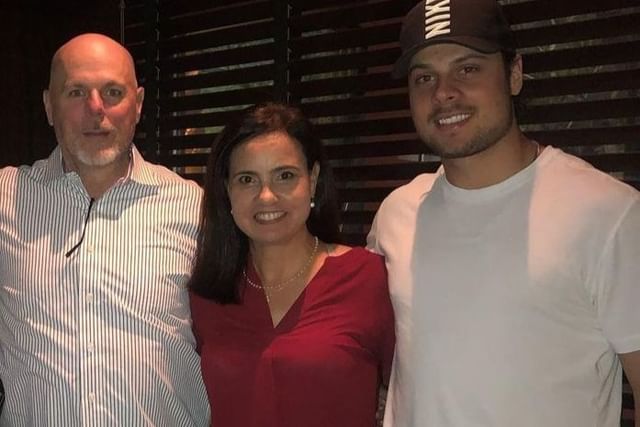 Who are Auston Matthews's parents, Brian and Ema Matthews?