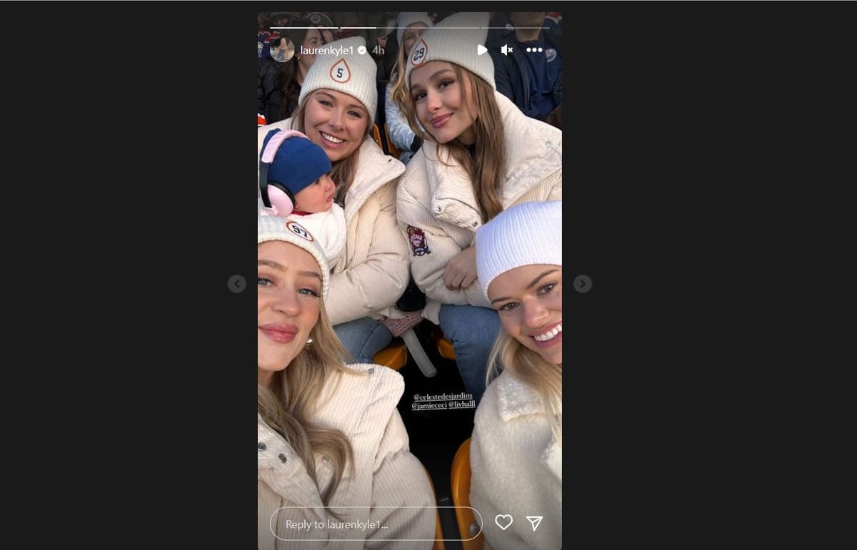 IN PHOTOS: Connor McDavid's fiancee Lauren & brother Cameron in ...