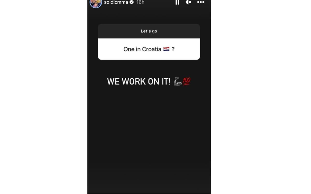 Soldic: Roberto Soldic teases ONE Championship card in Croatia ...