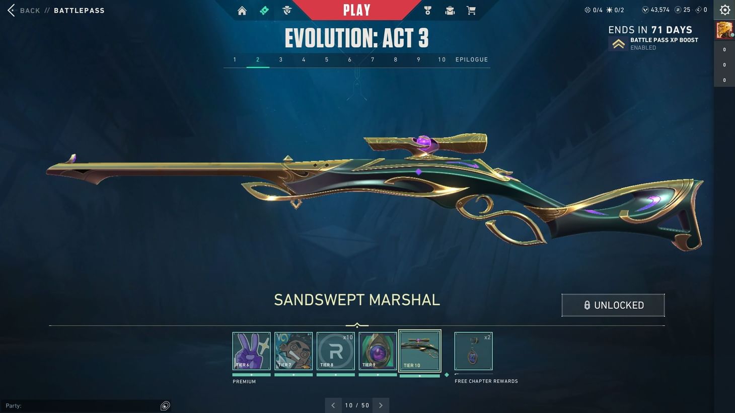 Valorant Episode 7 Act 3: All Battlepass tiers and rewards