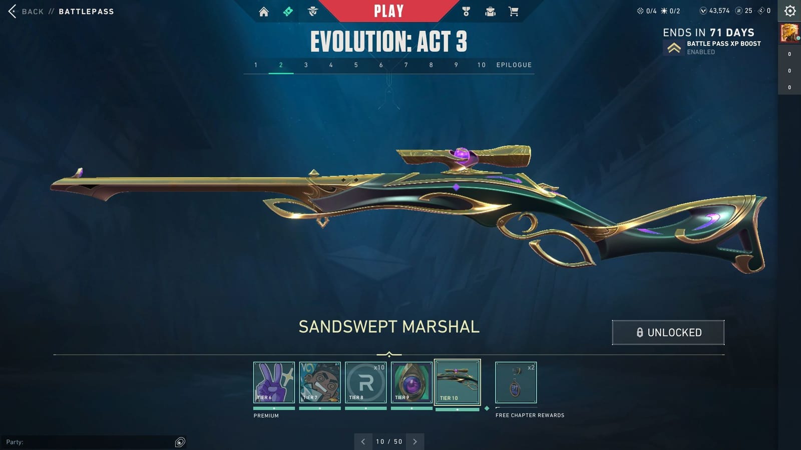 Valorant Episode 7 Act 3: All Battlepass tiers and rewards