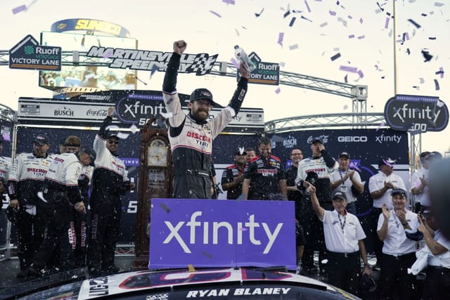 NASCAR 2023: Final results for Xfinity 500 at Martinsville Speedway