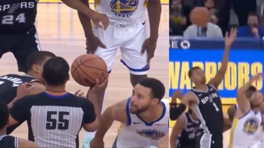 “Wiggins was like hell no”: NBA fans in shambles seeing Steph Curry vs ...