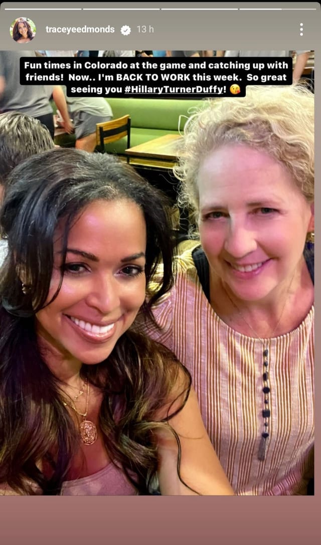 Tracey Edmonds opens up about her game day experience cheering for ...