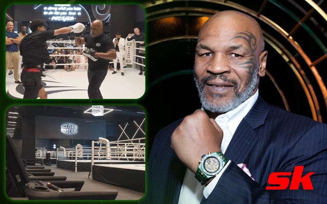 First look: Mike Tyson opens lavish new boxing gym in Riyadh right ...