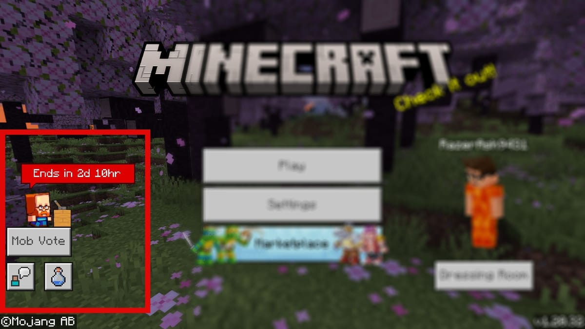 Minecraft Mob Vote 2023 guide for PlayStation