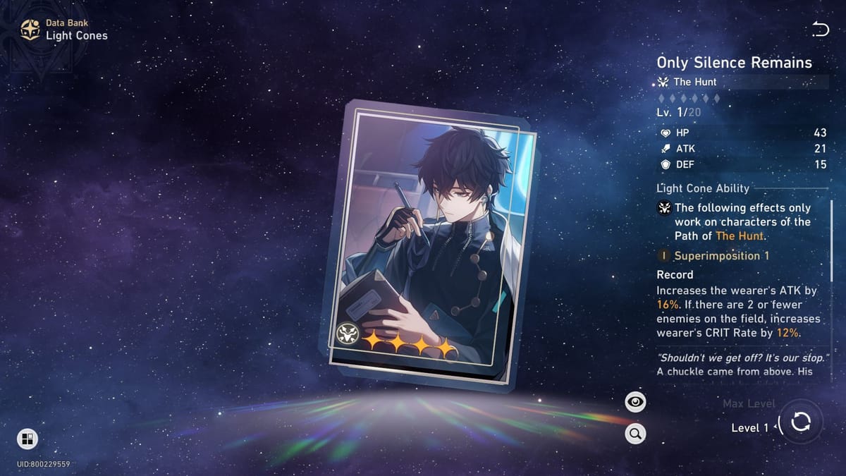 Honkai Star Rail Topaz Light Cone guide: Best 5-star and 4-star options