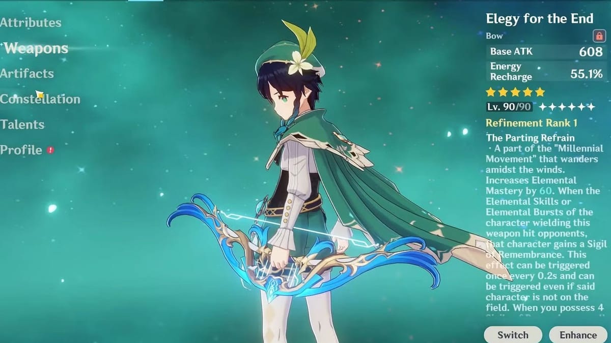 Genshin Impact Venti build guide: Best artifacts, weapons and teams in 2023