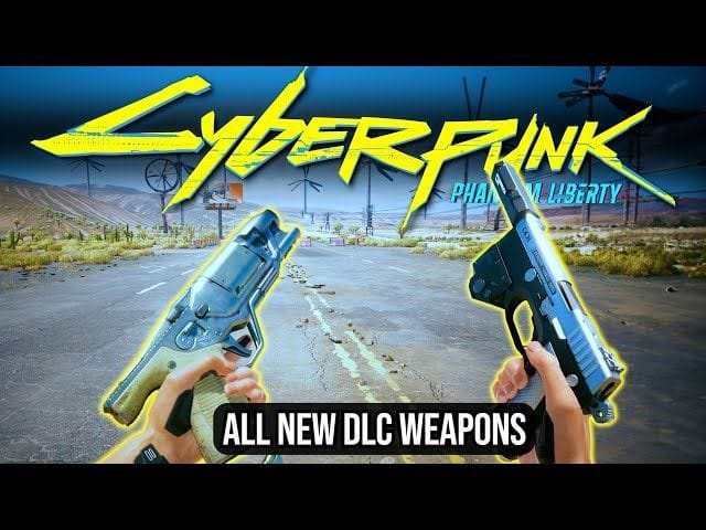 Top 5 Iconic weapons in Cyberpunk 2077 Phantom Liberty 2.0