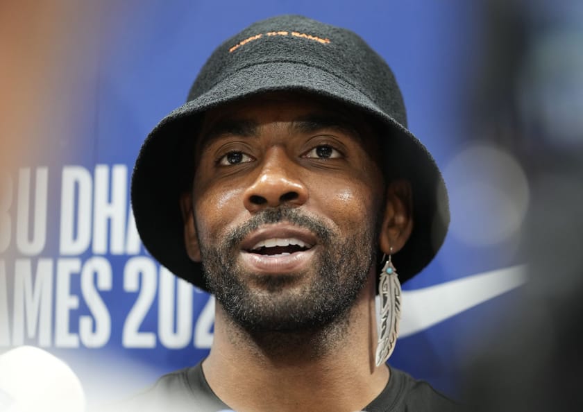 "Out here trying to end war": NBA fans react to seeing Kyrie Irving's ...