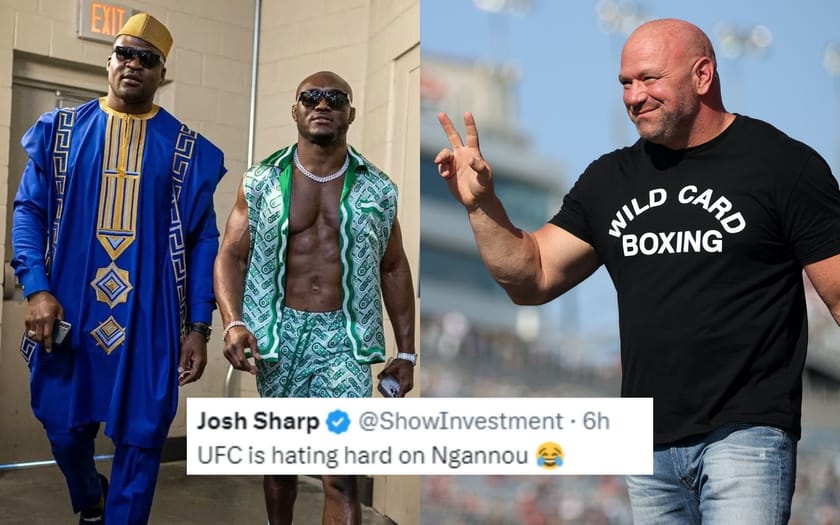 "They are super salty" - Fans react to UFC seemingly censoring Kamaru ...