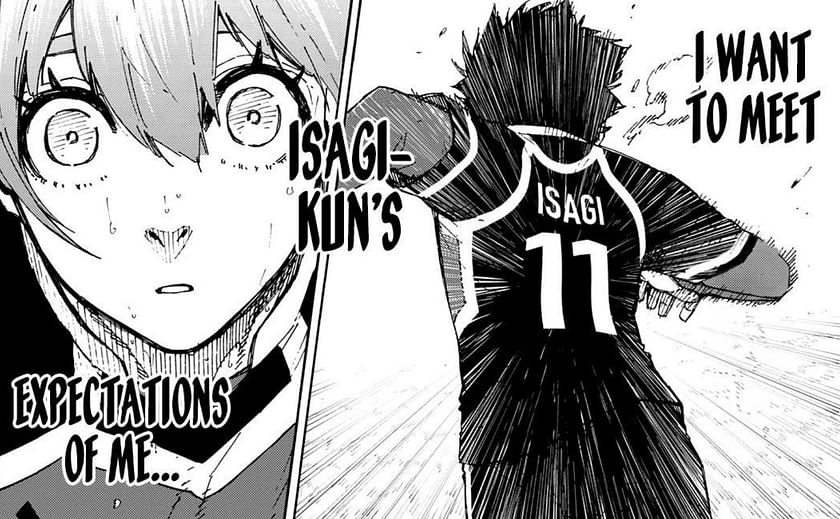 Blue Lock Chapter 236 Isagis Expectations Force Hiori To Make His Last Attack