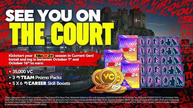 How to get 35,000 VC in NBA 2K24 for free?