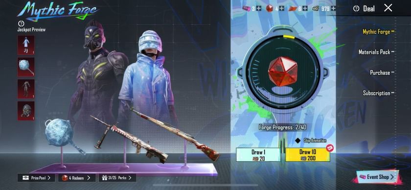 BGMI Mythic Forge guide: Everything you need to know