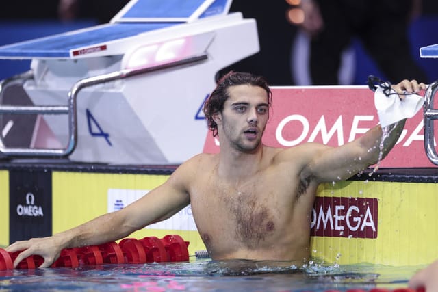 Italian swimmer Thomas Ceccon sparks controversy by wearing Team USA ...