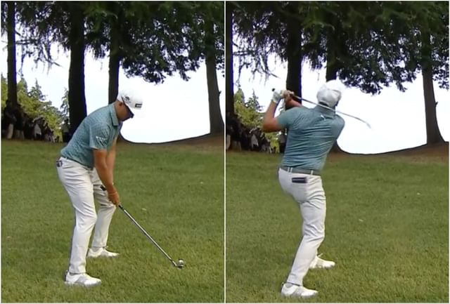 Watch: Rickie Fowler impresses fans with a tough shot over the trees at ...