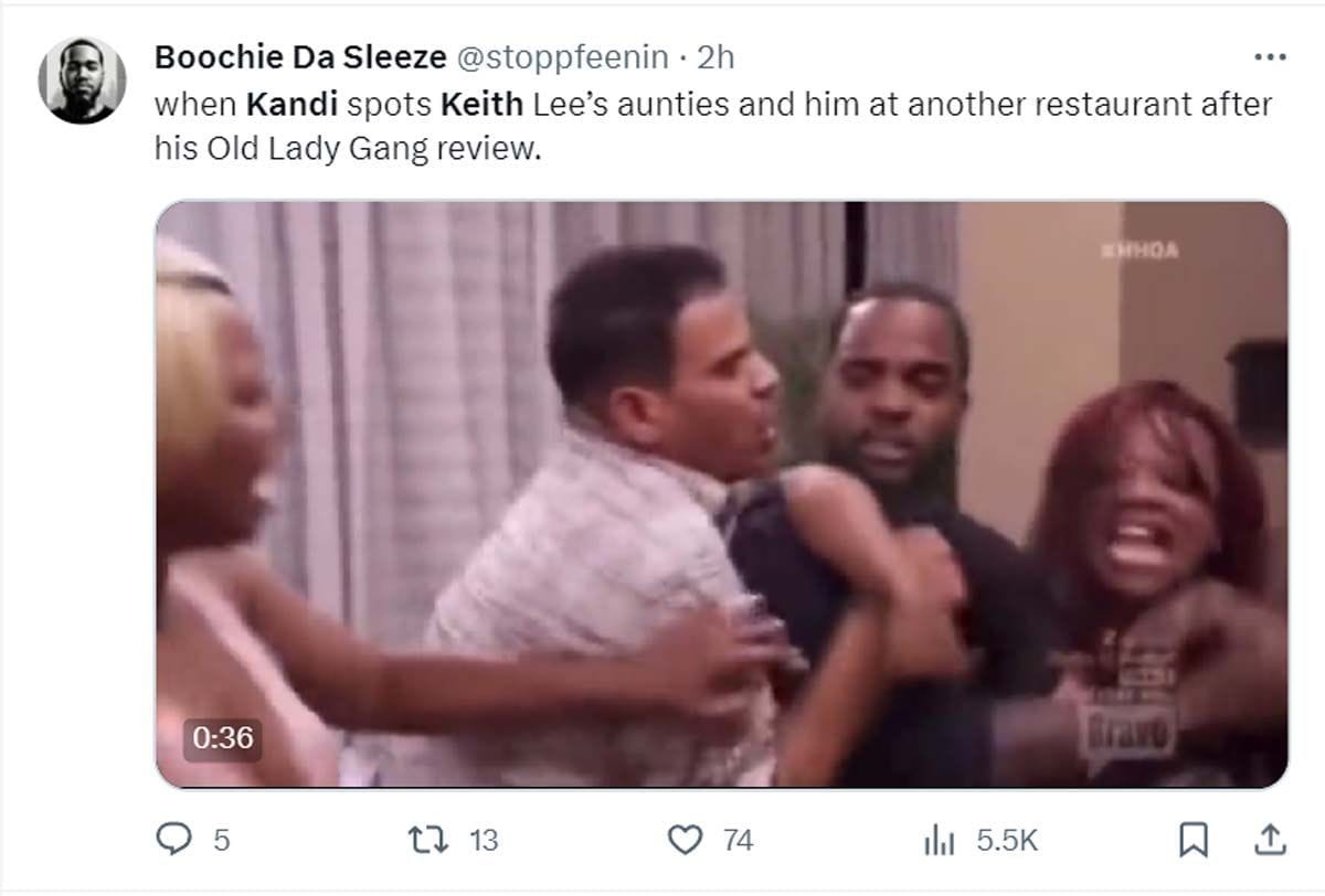 "Thanos of the food industry": Keith Lee's review of Kandi Buruss' Old ...