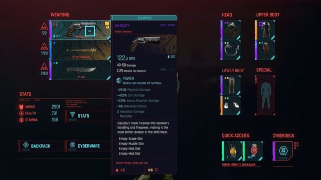 5 best Revolvers in Cyberpunk 2077 Phantom Liberty 2.0