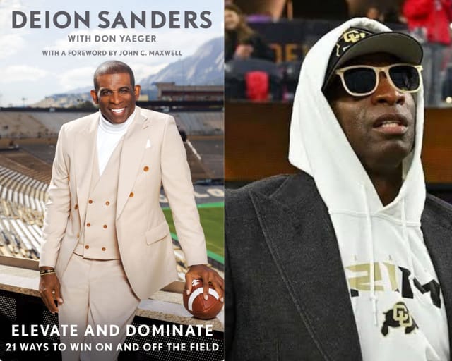 When does Deion Sanders’ “Elevate and Dominate” book come out? Release ...